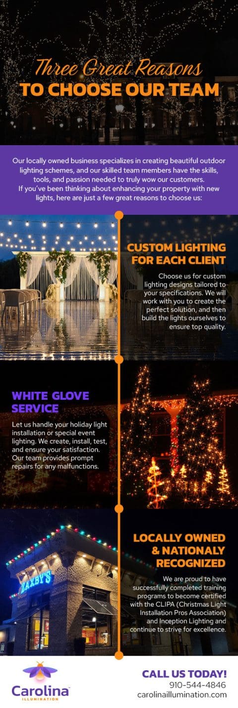 Three Great Reasons to Choose Our Team [infographic] | Carolina ...